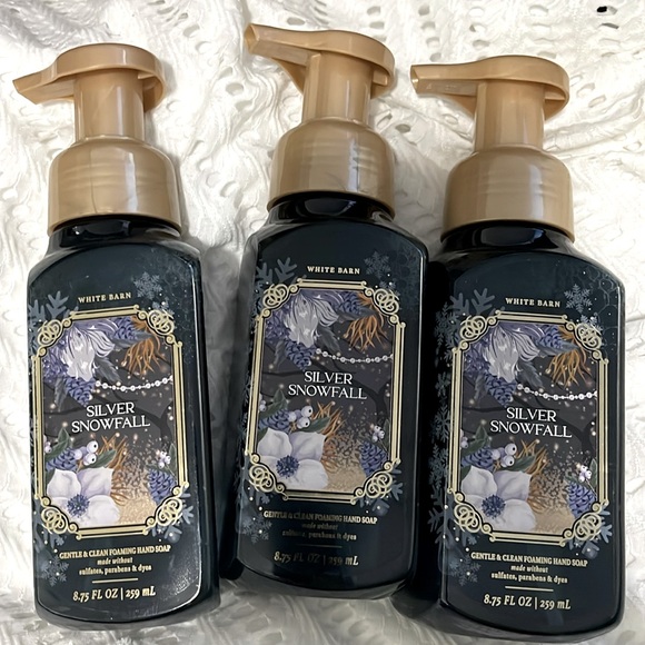 Bath & Body Works | Bath & Body | New White Barn Bath Body Works Silver ...